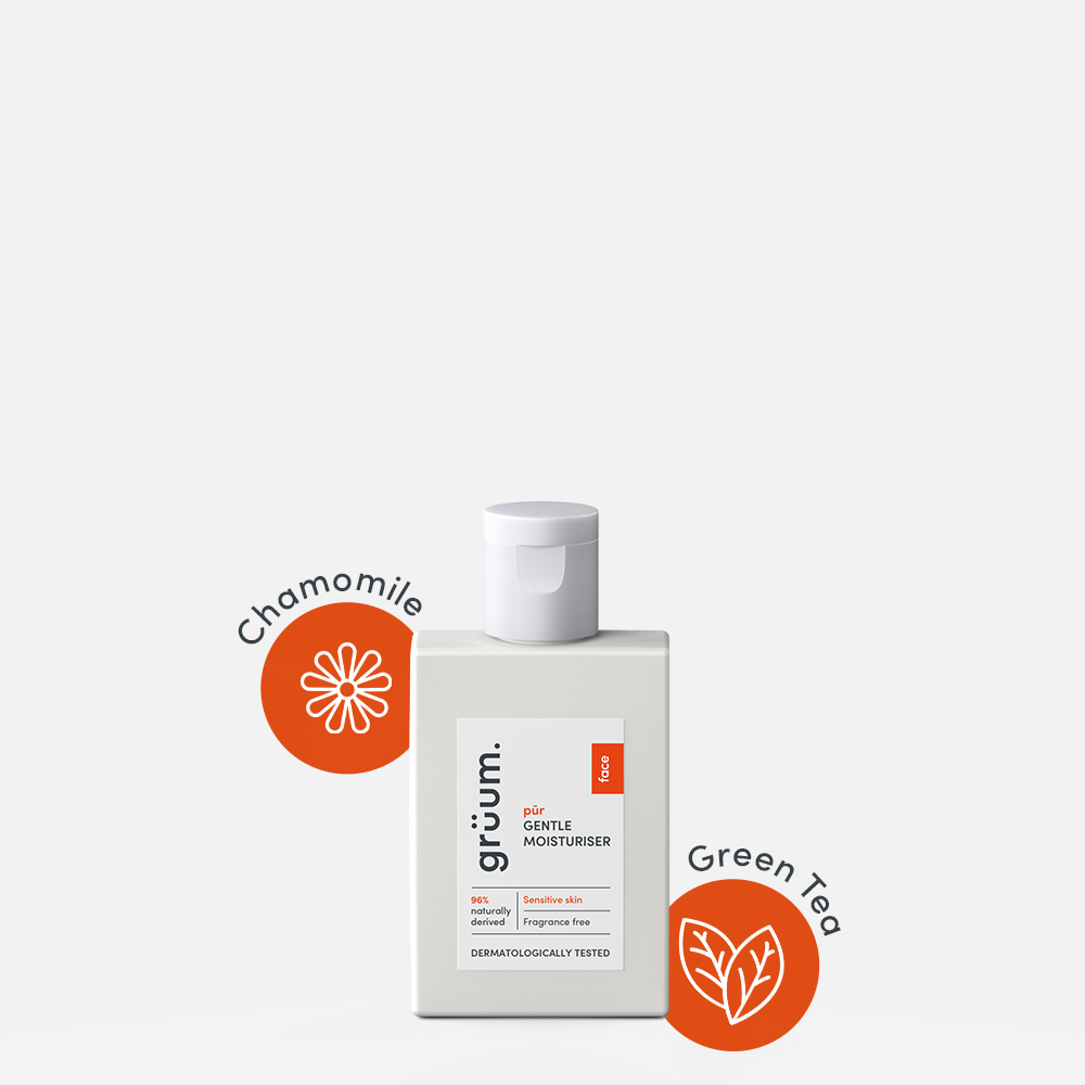 pūr Gentle Moisturiser | skincare essentials | grüum