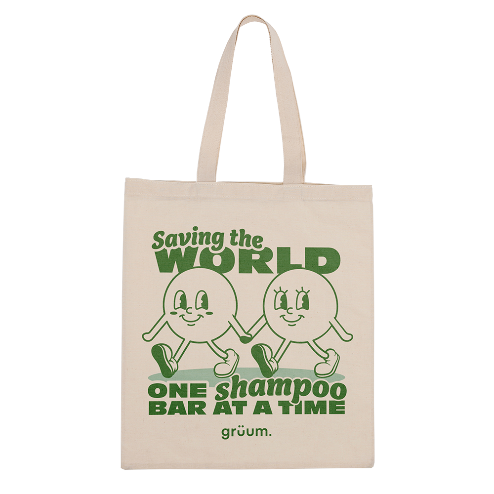 Tote Bag - Shampoo Superhero - grüum
